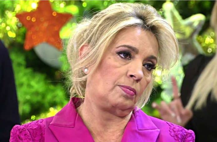 La bofetada sin mano de Carmen Borrego: pierde los nervios y abandona ... La bofetada sin mano de Carmen Borrego: pierde los nervios y abandona ...
