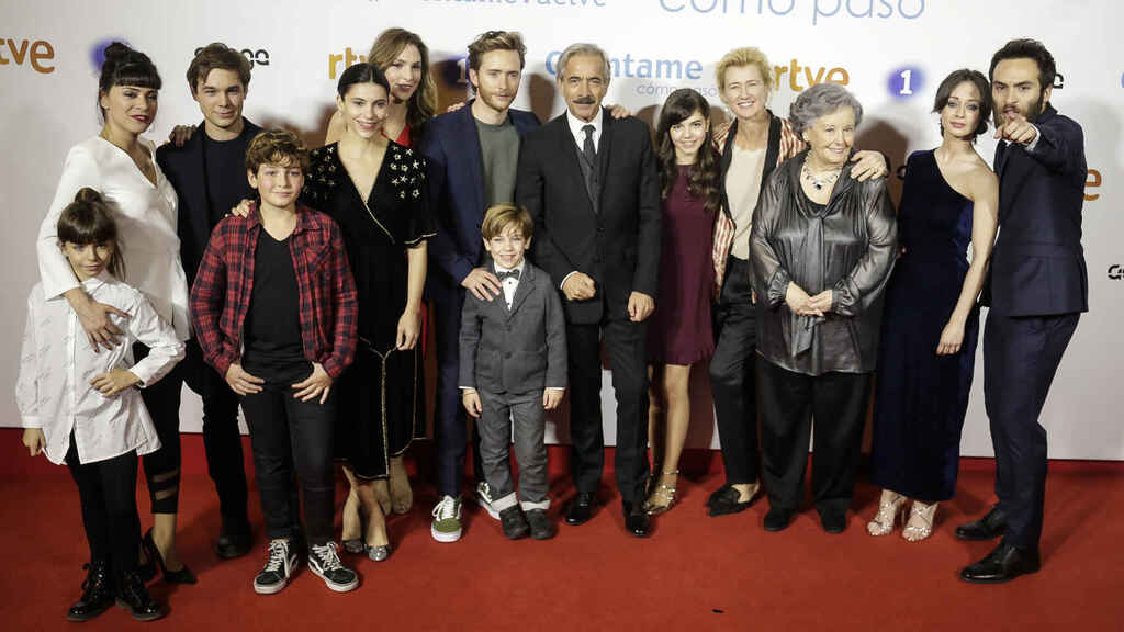 Cuéntame: seis personajes interpretados por distintos actores