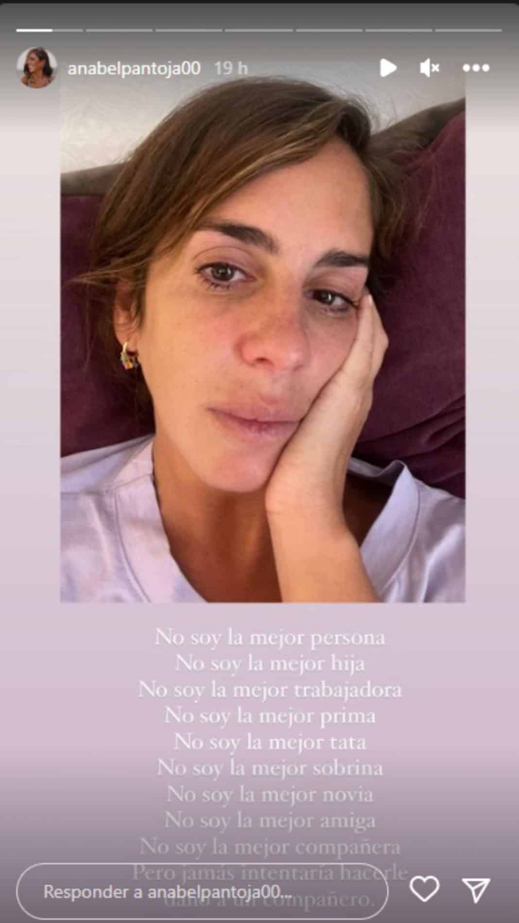 Anabel Pantoja, completamente destrozada por Rafa Mora y Sálvame
