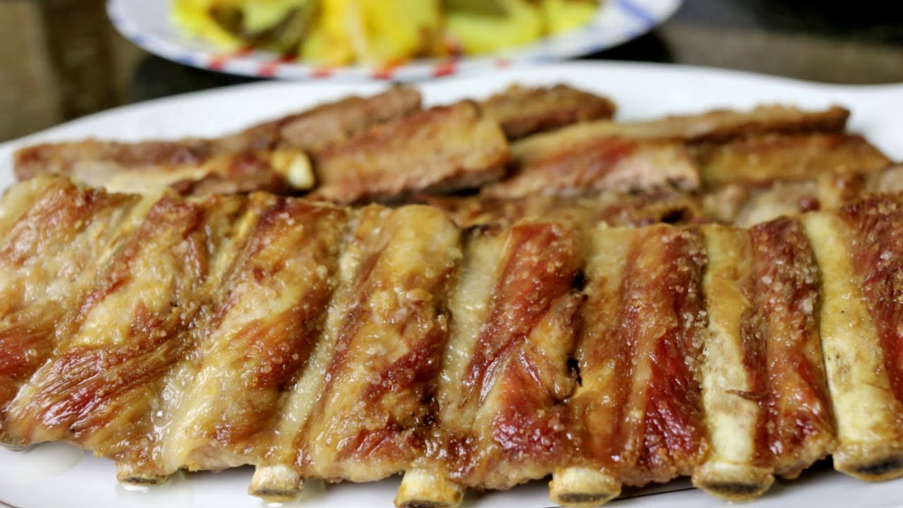 Estas costillas a la plancha están más sabrosas que al horno