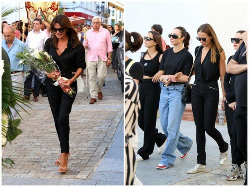 Eva González y María José Suárez lloran desconsoladas la muerte de ...